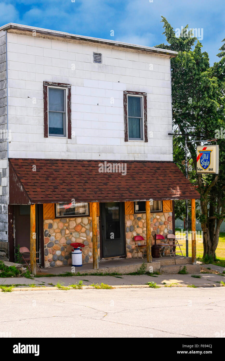 Small town Store in Kingston Wisconsin. As with many places in America ...