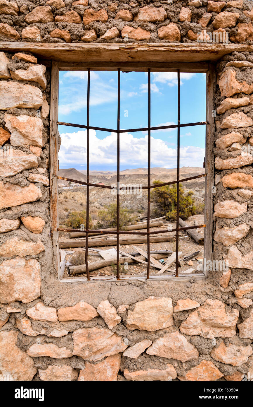 Desert Tabernas in Almeria Province Spain Stock Photo - Alamy