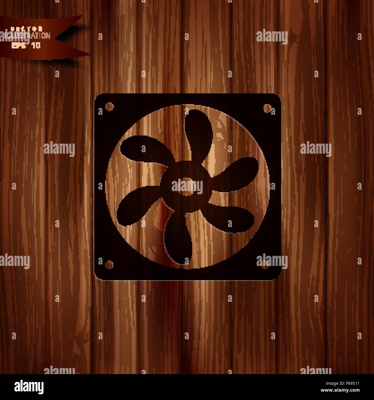 Wooden propeller detail Stock Vector Images - Alamy