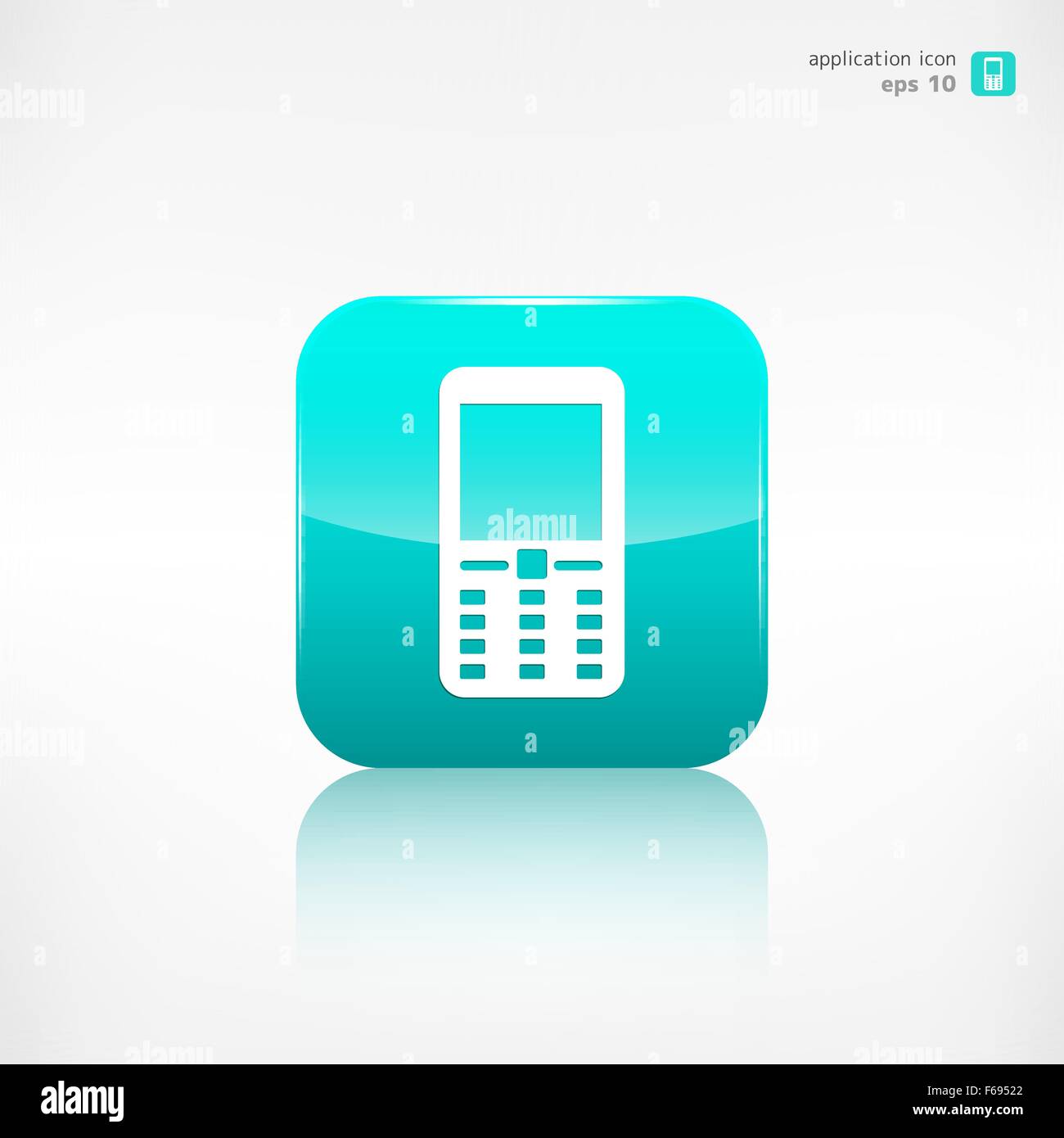 Mobile phone icon Stock Vector Image & Art - Alamy