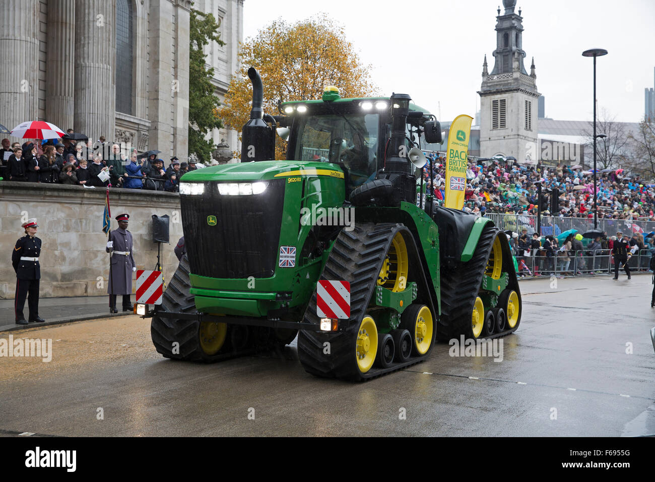 London,UK,14th November 2015,Tractor at the The Lord Mayor's Show in ...