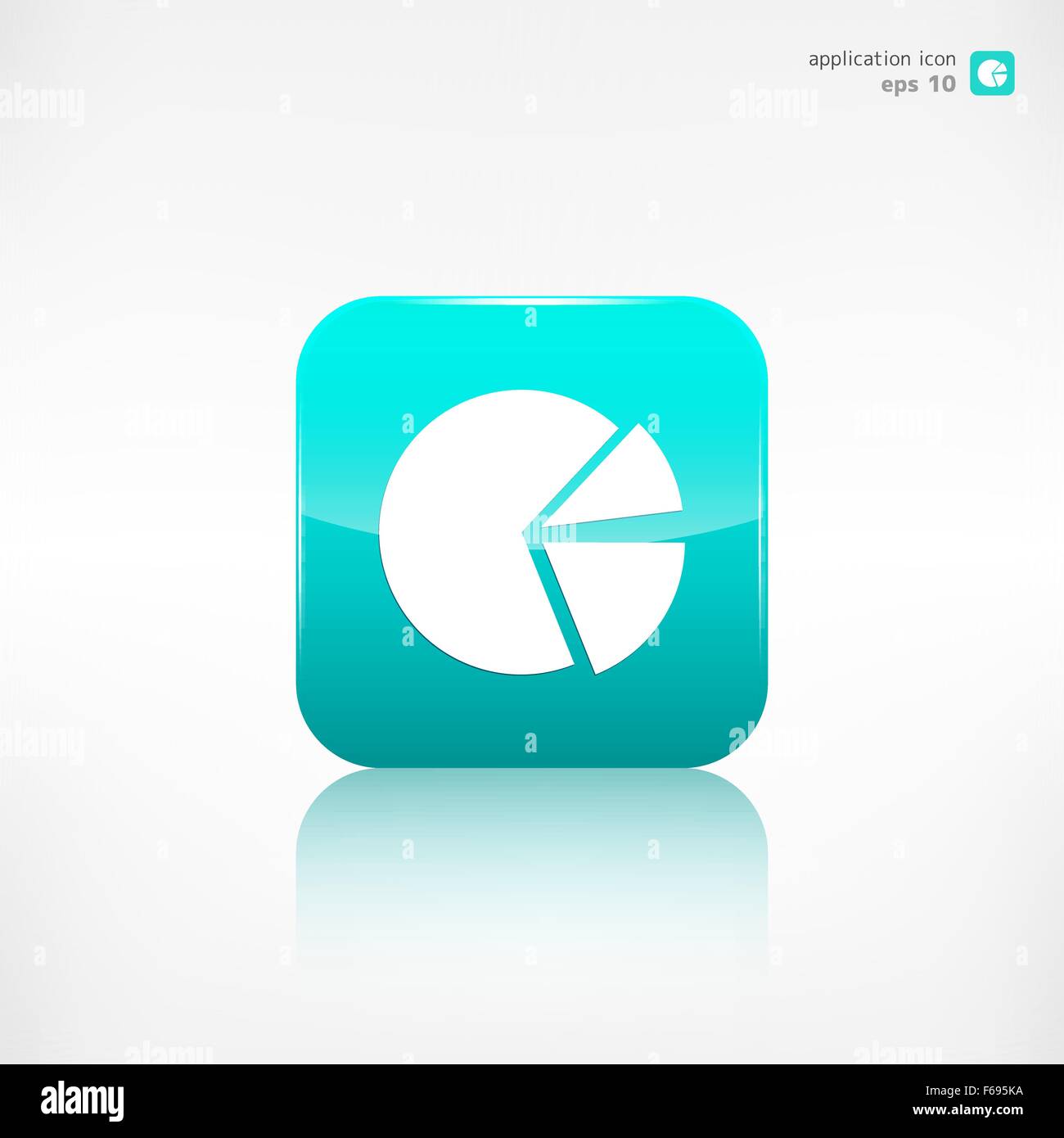 circular diagram web icon. Application button Stock Vector Image & Art ...