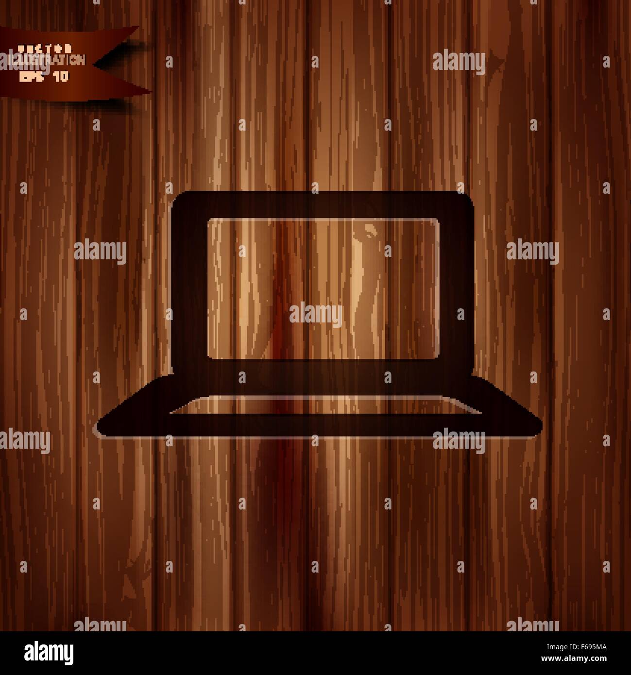 Notebook icon. Laptop symbol Stock Vector Image & Art - Alamy