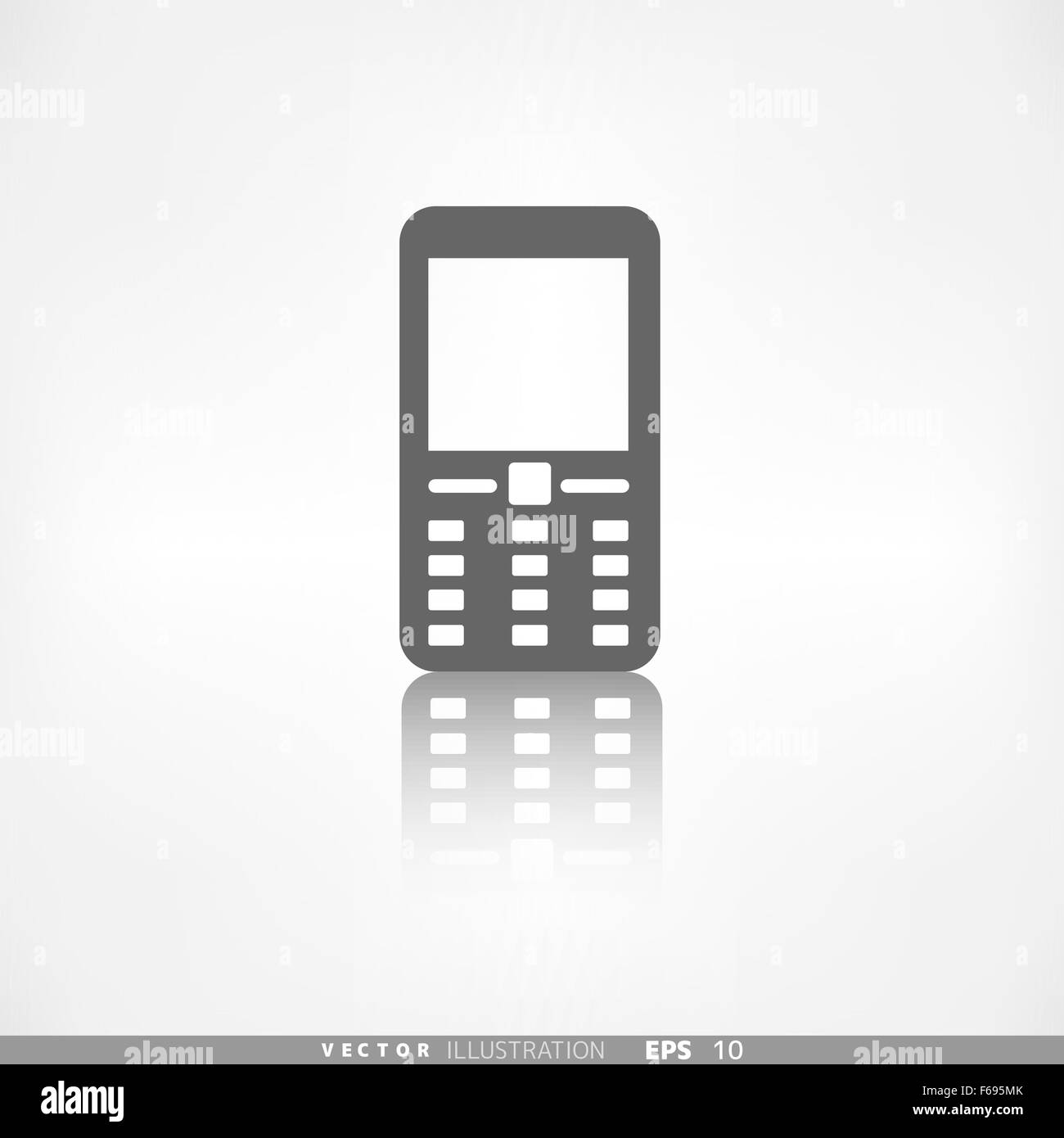 Mobile phone icon Stock Vector Image & Art - Alamy