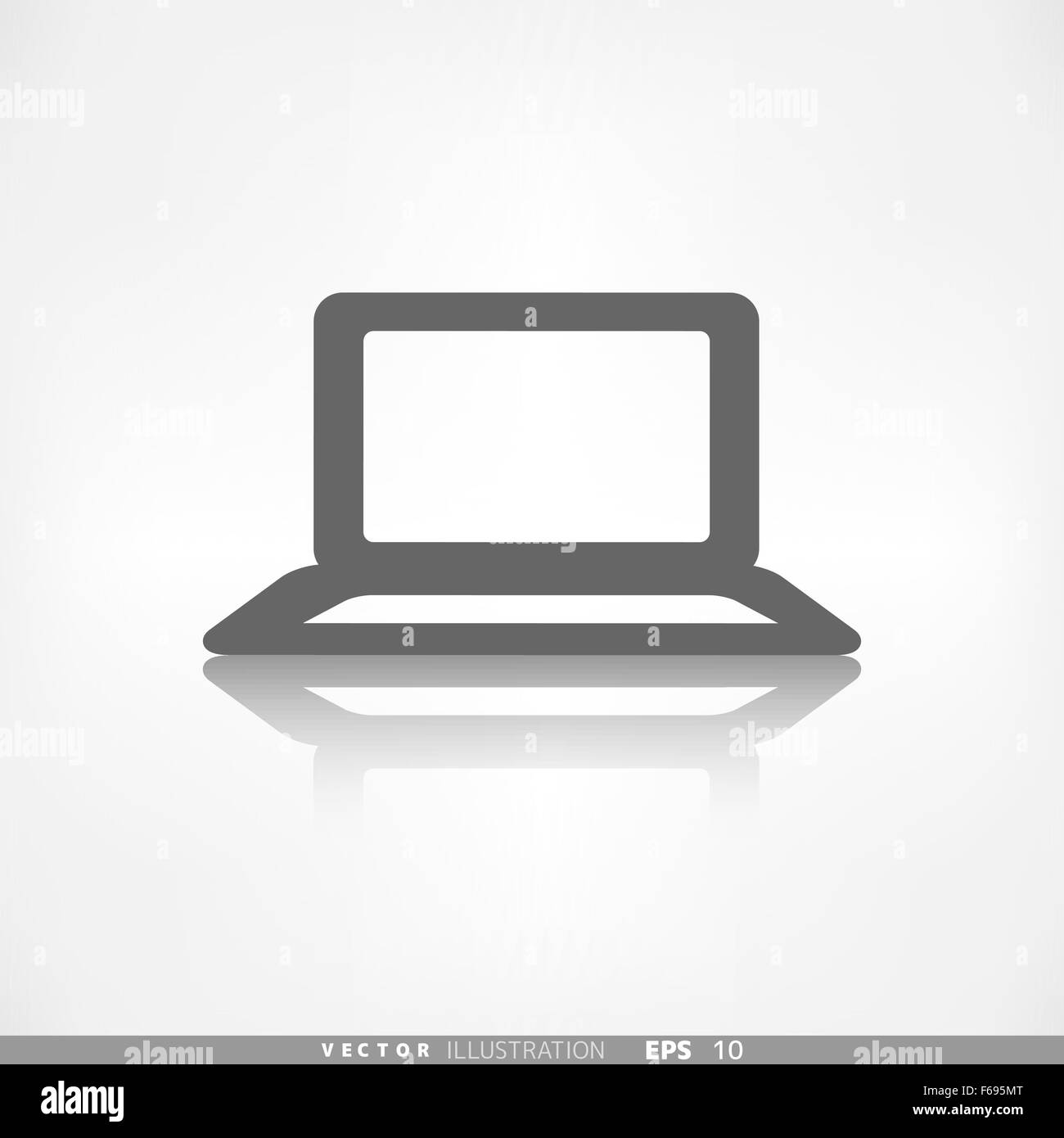Notebook icon. Laptop symbol Stock Vector Image & Art - Alamy