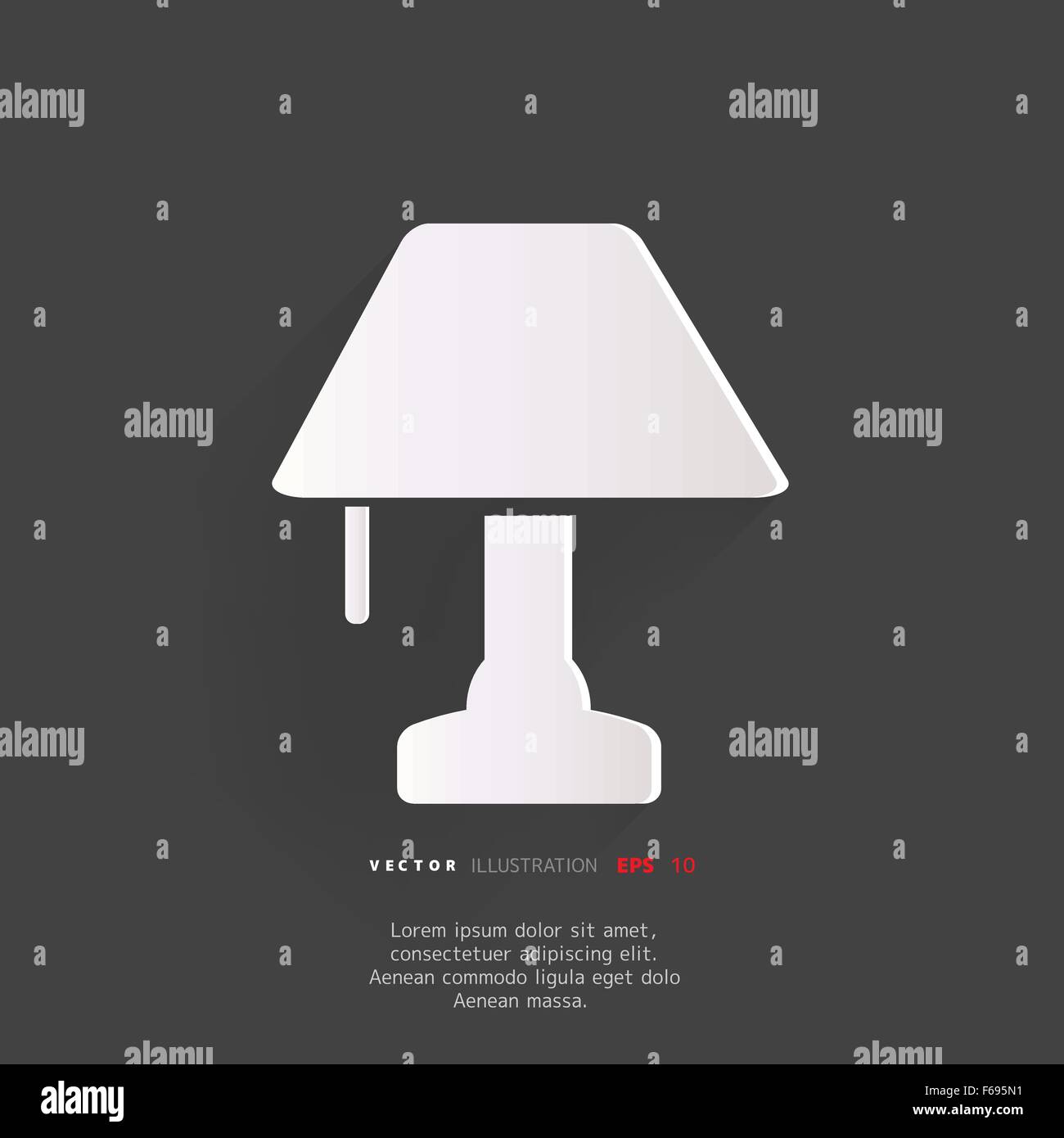 Table lamp icon Stock Vector Image & Art - Alamy