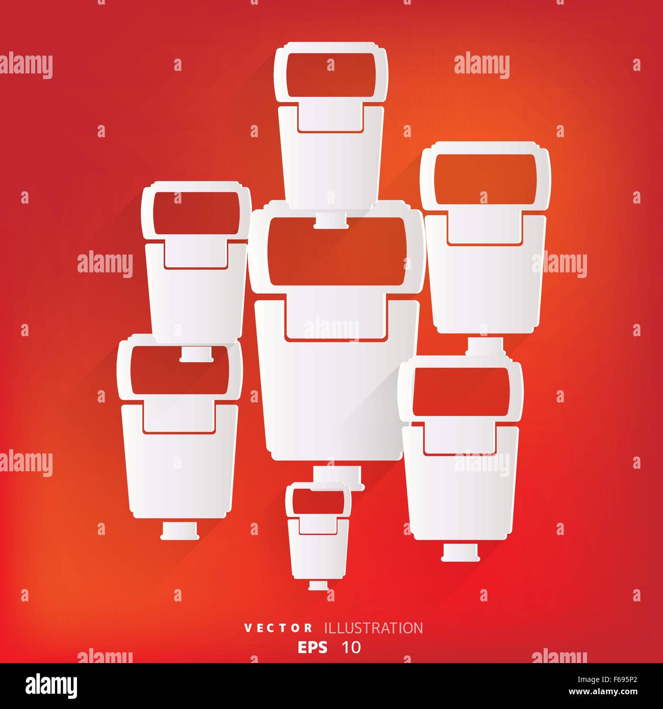 Photo camera flashlight Stock Vector Image & Art - Alamy