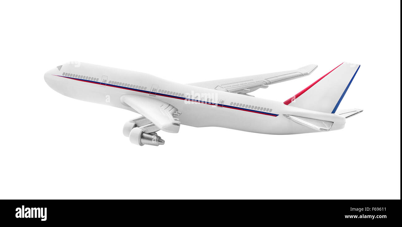 Plane model isolated Stock Photo - Alamy