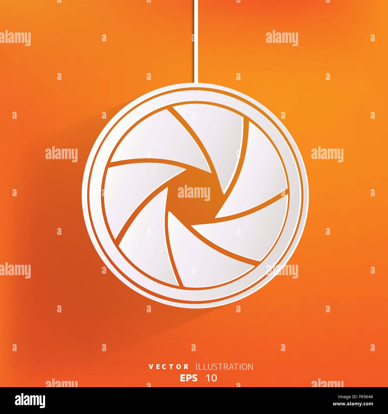 Photo camera diaphragm icon Stock Vector Image & Art - Alamy