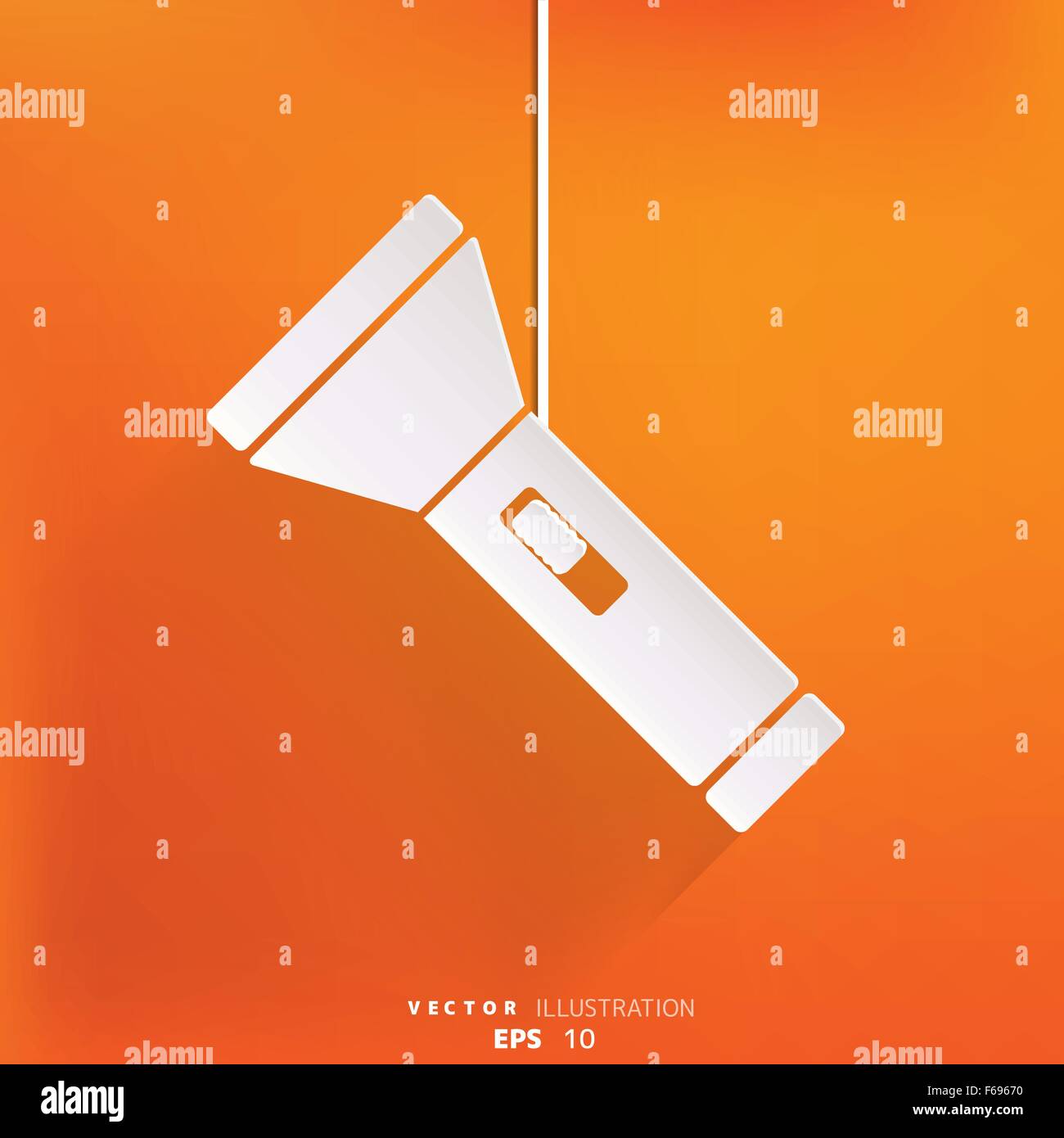 Flashlight off Stock Vector Images - Alamy