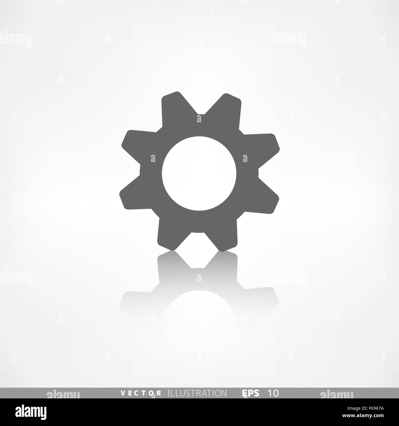 Settings icon. Gear symbol. Tools Stock Vector Image & Art - Alamy