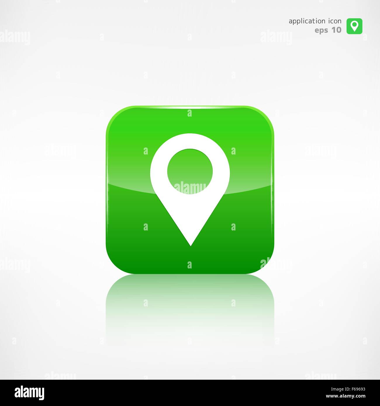 Map pointer icon. Location symbol Stock Vector Image & Art - Alamy