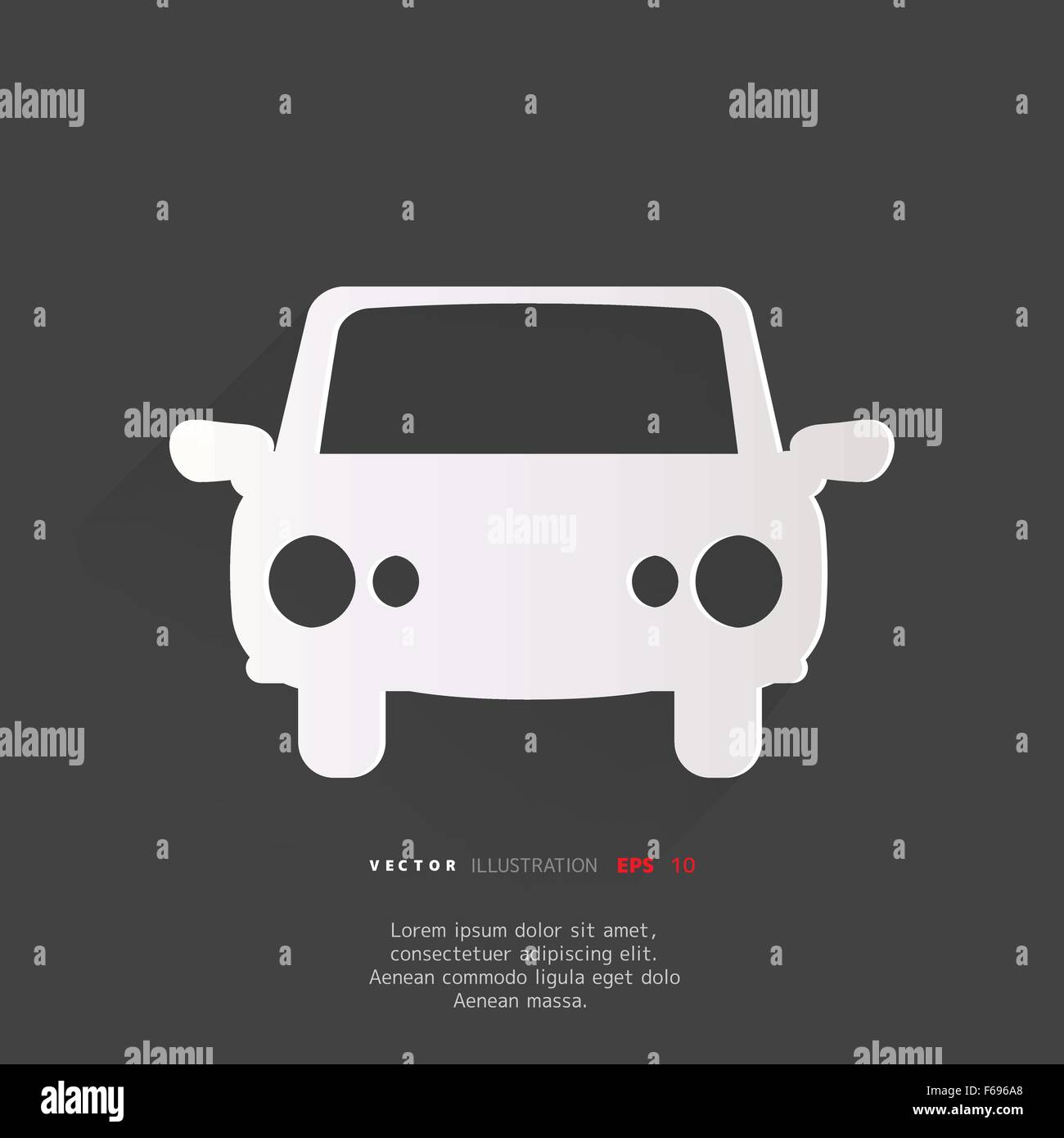 Car icon Stock Vector Images - Alamy