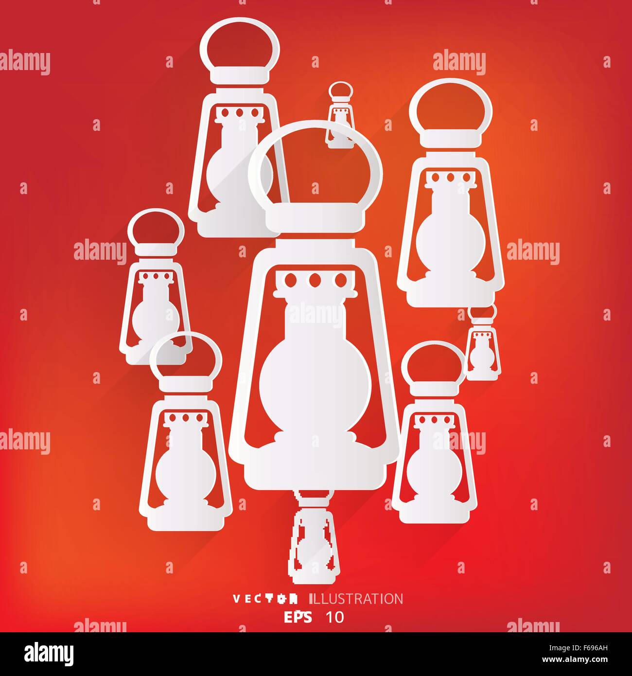 Retro oil lamp icon Stock Vector Image & Art - Alamy