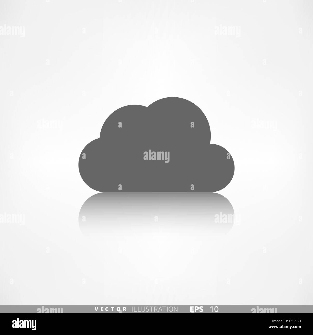 Application cloud icon. Data storage Stock Vector Image & Art - Alamy