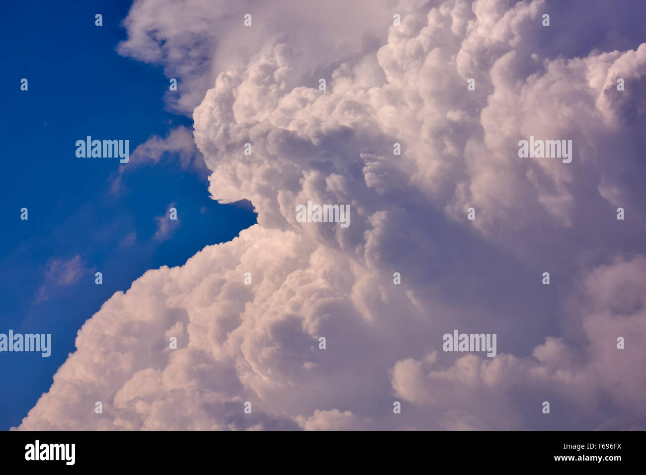 Colored Clouds at Sunset Stock Photo - Alamy