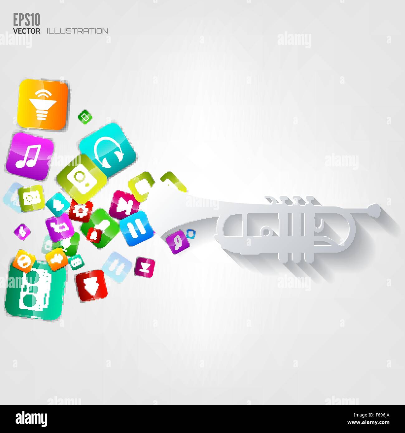 Music wind instruments icon Stock Vector Image & Art - Alamy