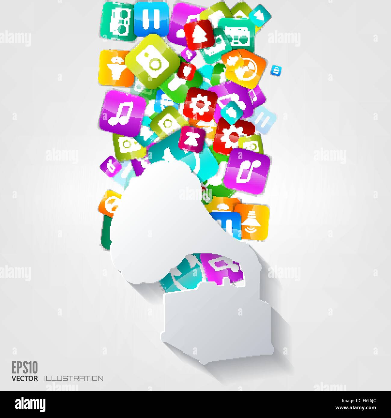 Nostalgia nostalgic office Stock Vector Images - Alamy