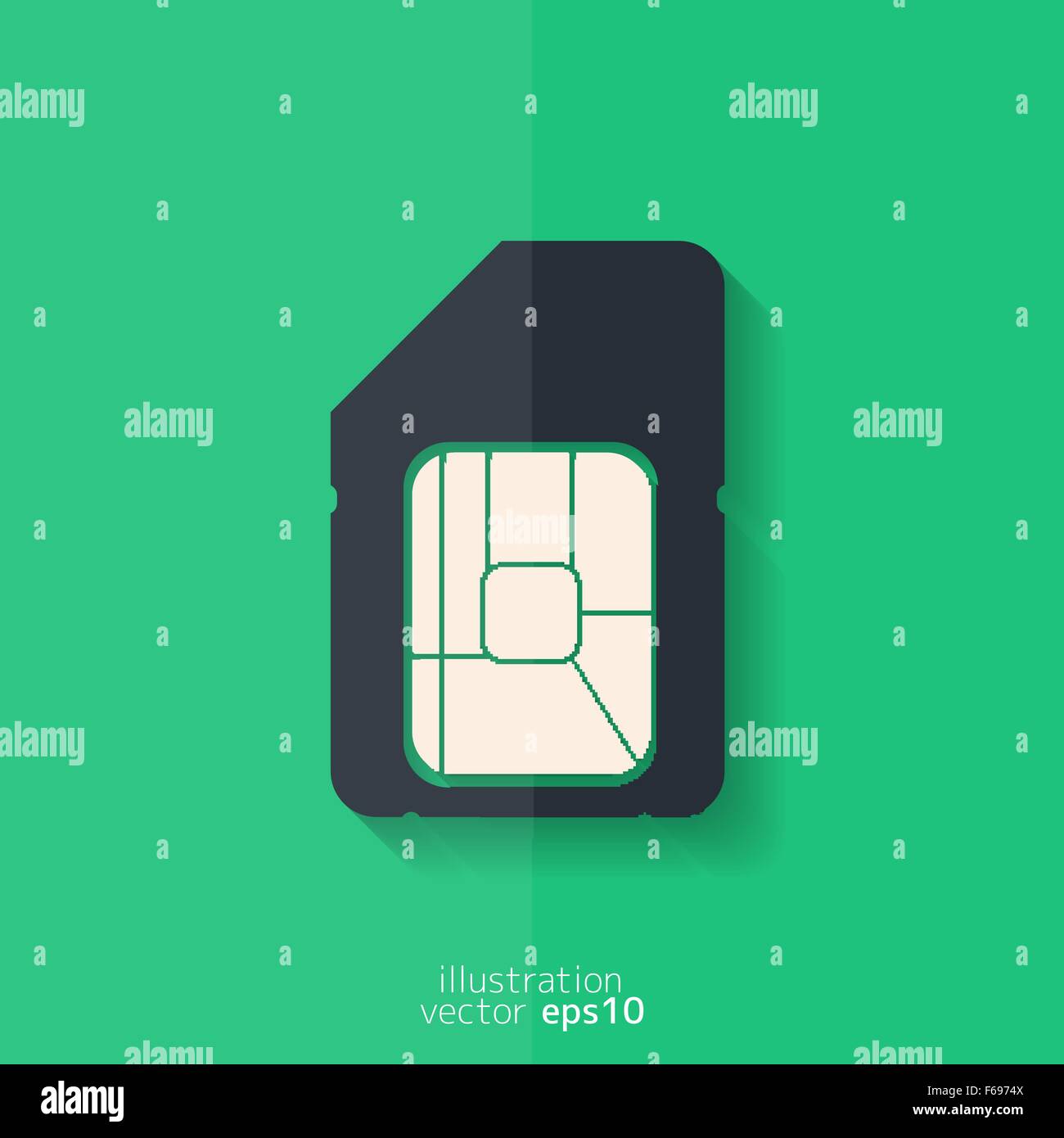 Handy phone card Stock Vector Images - Alamy