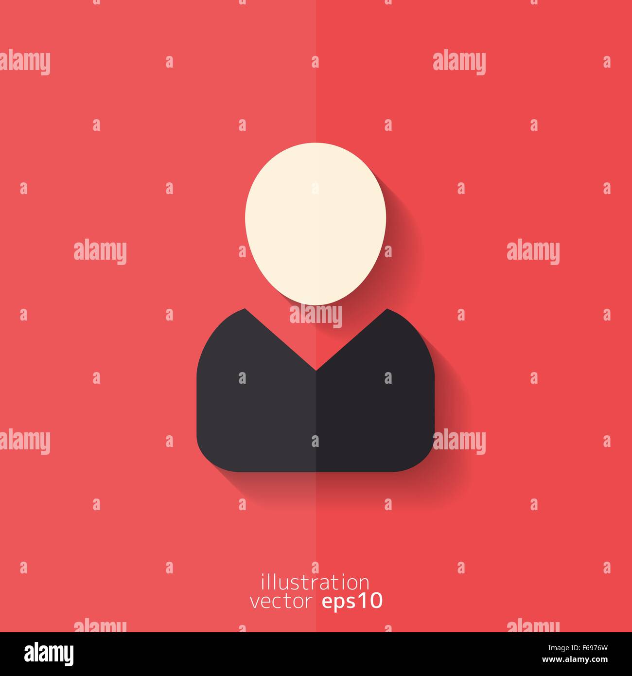 Person icon. Flat design Stock Vector Image & Art - Alamy