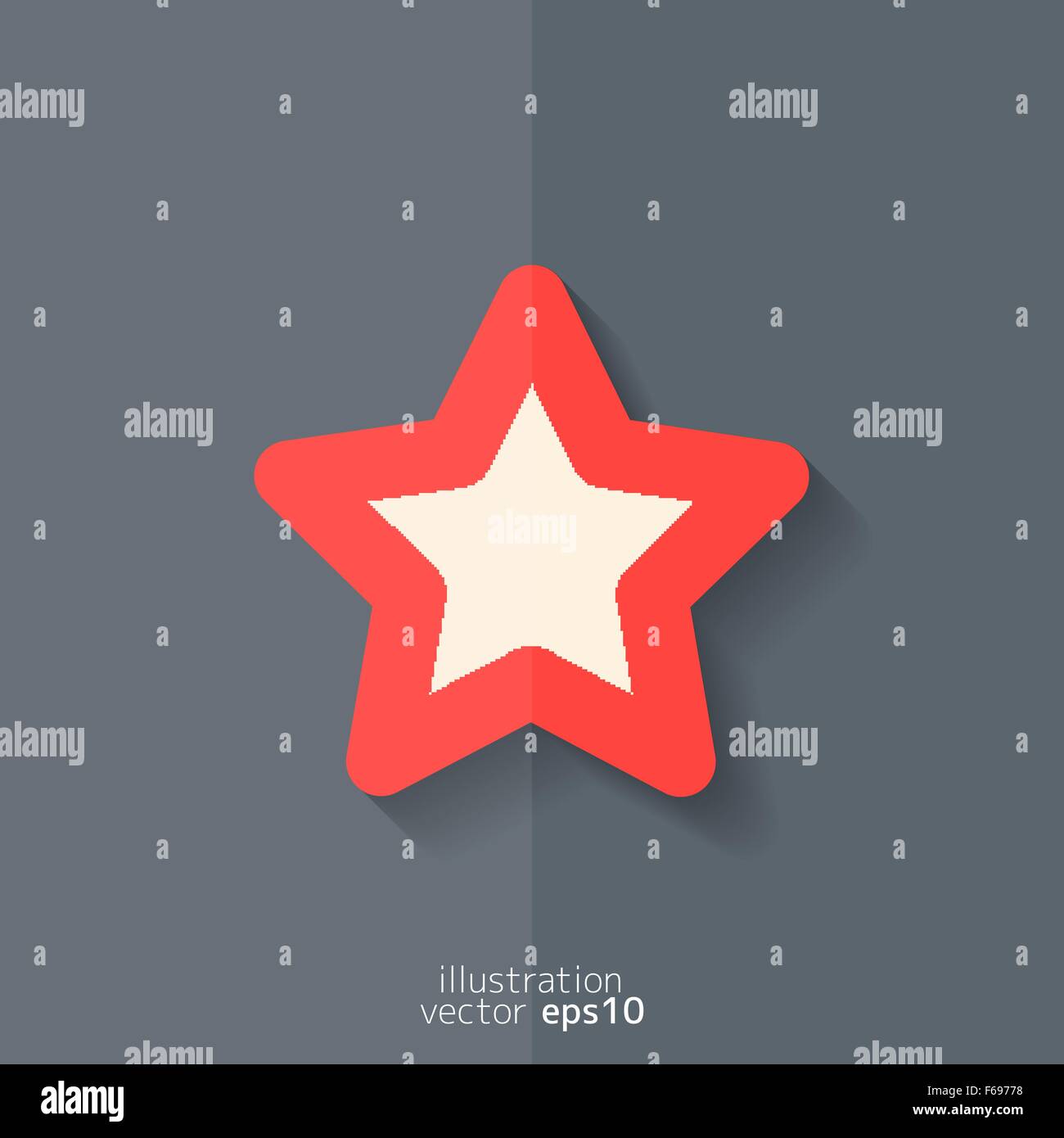 Favorite star icon blue glossy hi-res stock photography and images - Alamy