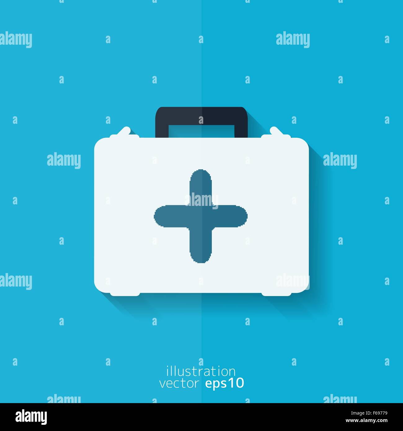 first aid kit icon. Flat design Stock Vector Image & Art - Alamy