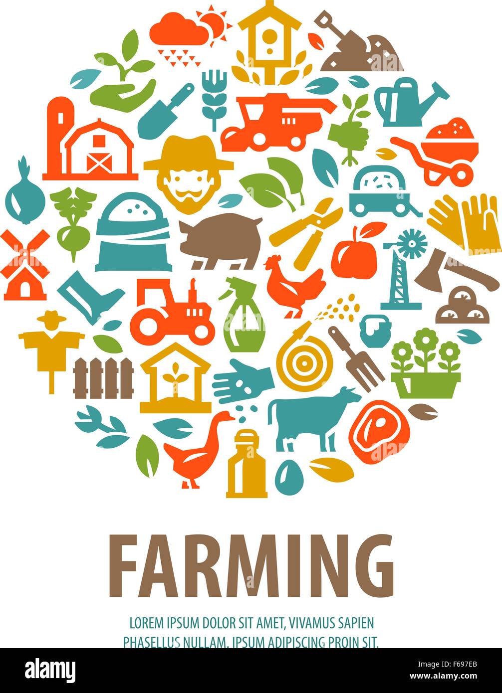 farm vector logo design template. horticulture or farming icons Stock ... farm vector logo design template. horticulture or farming icons Stock ...