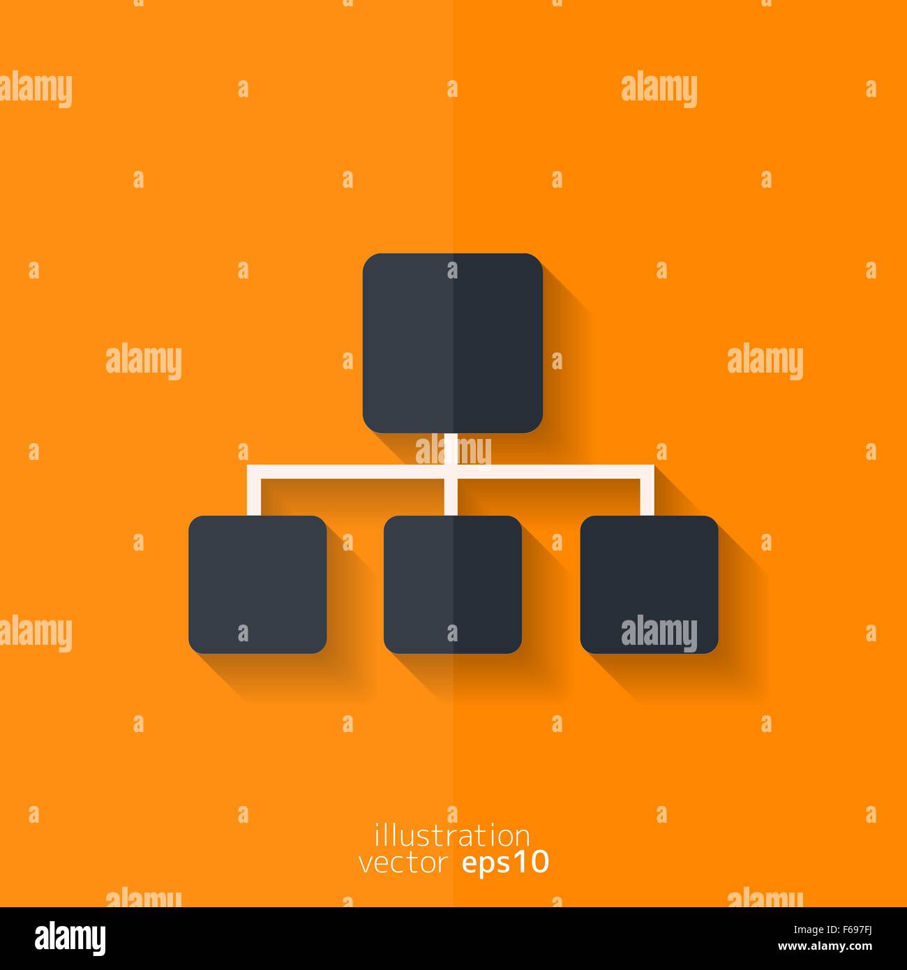 Network icon. Flat design Stock Vector Image & Art - Alamy