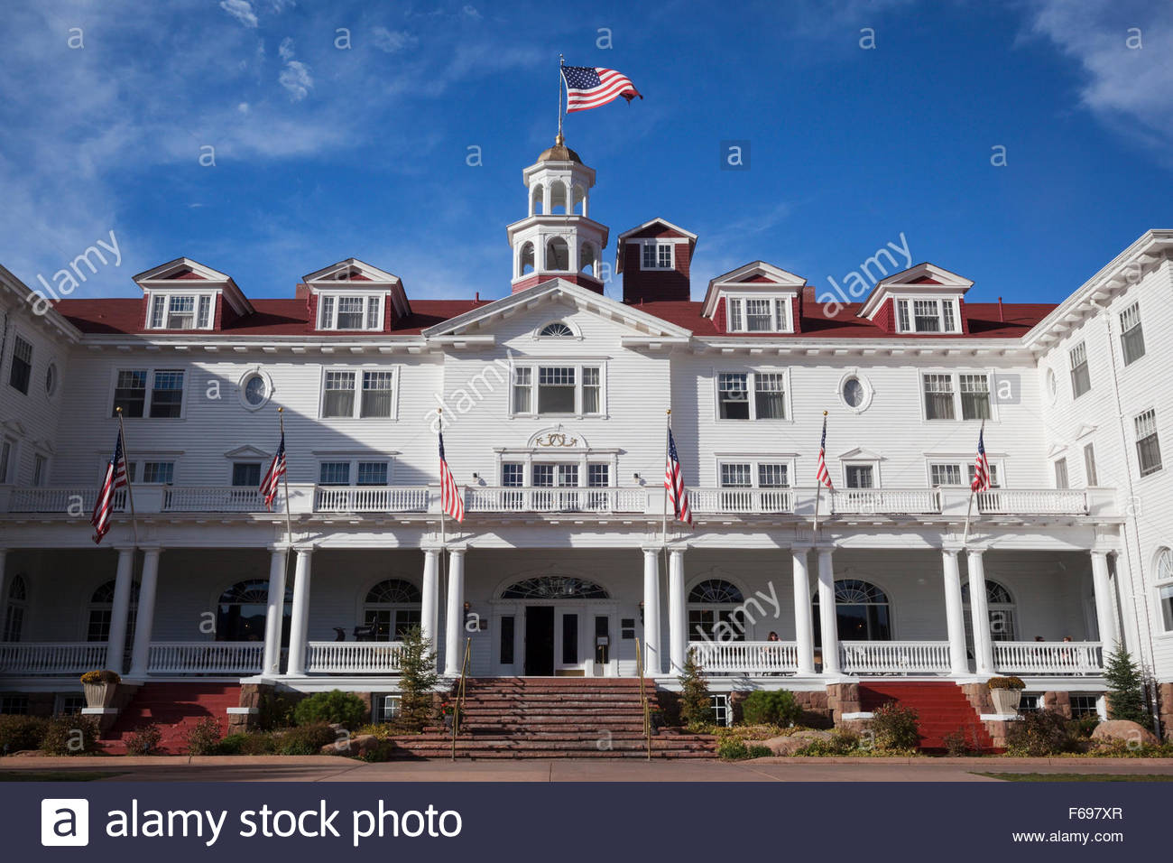 Stanley Hotel Estes Park Colorado Stock Photos & Stanley Hotel Estes ...