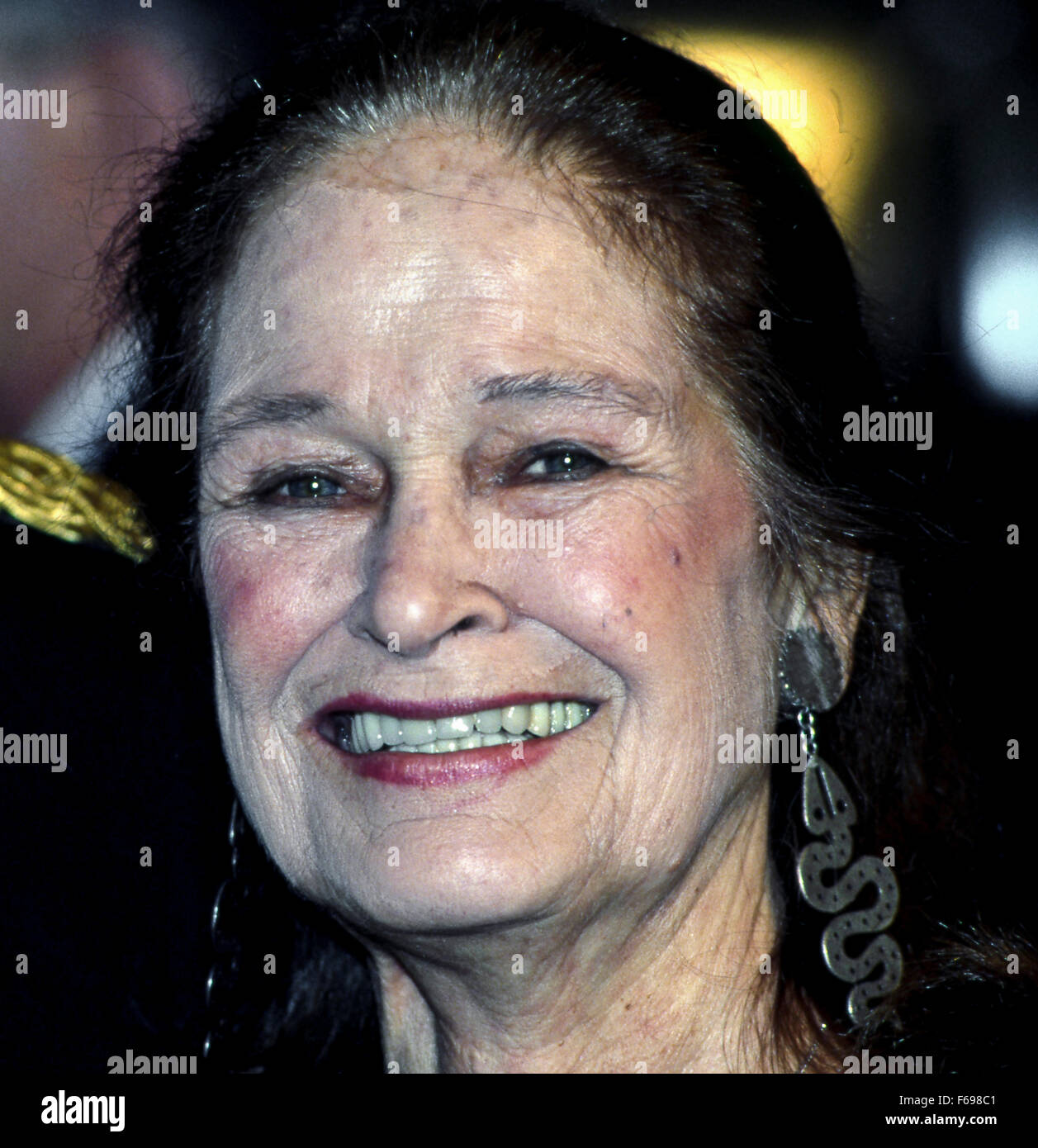 Washington, DC. 1991 Collen Dewhurst portrait. Canadian-American ...