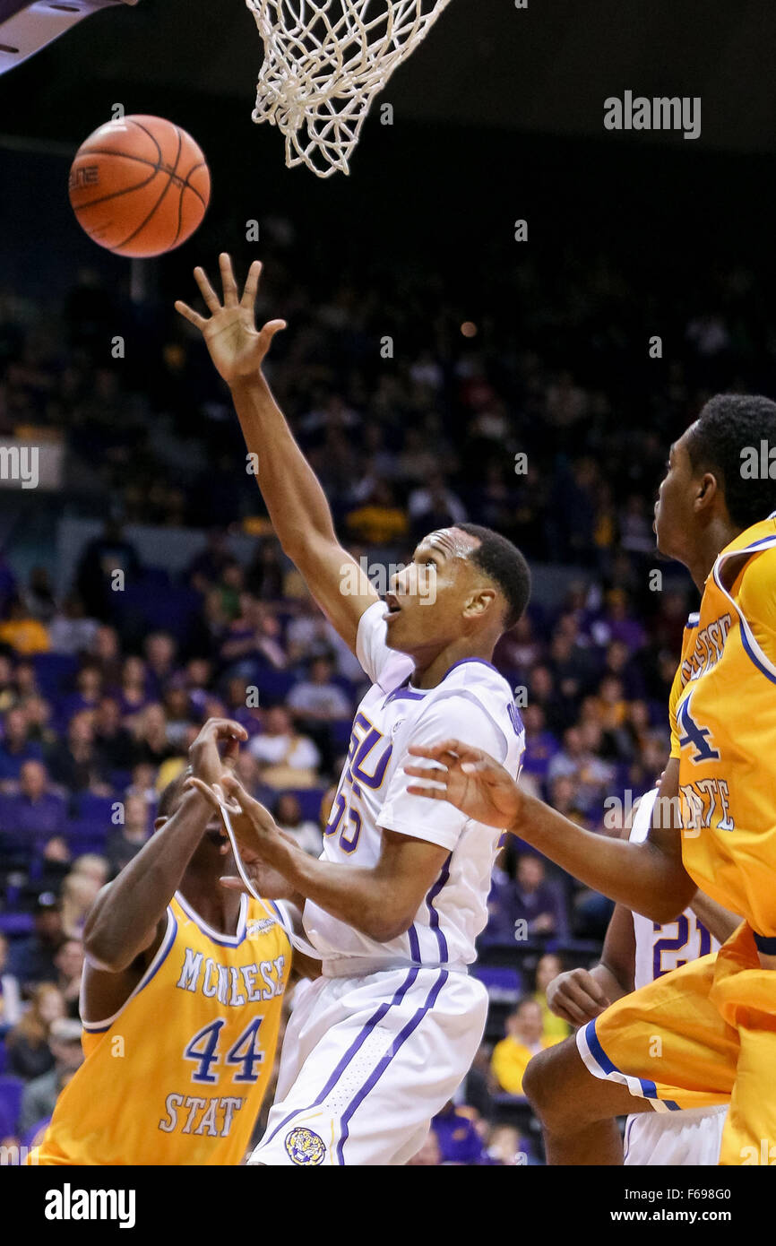 Baton Rouge, LA, USA. 13th Nov, 2015. LSU Tigers guard Tim Quarterman ...