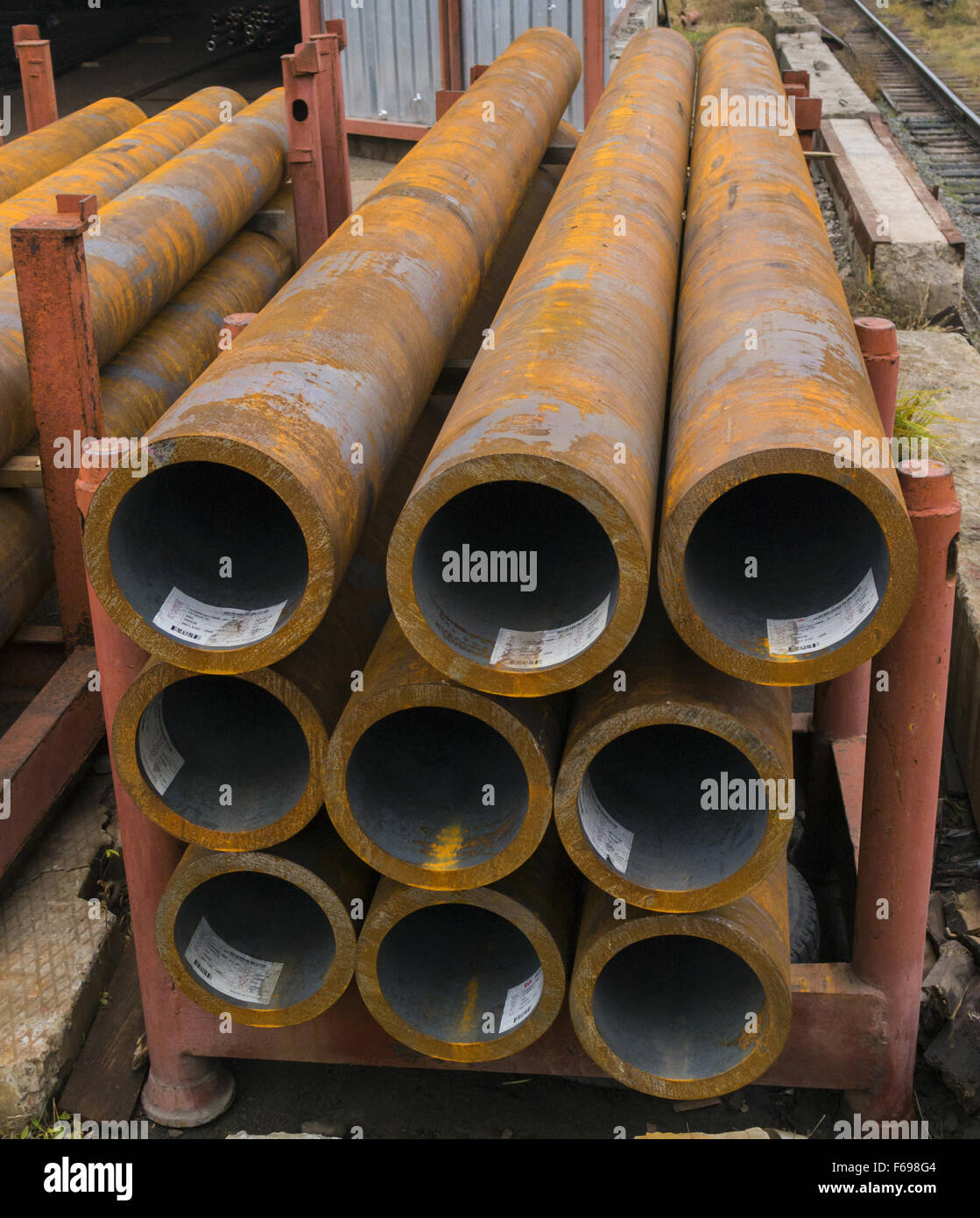 Rusty pipes hi-res stock photography and images - Alamy