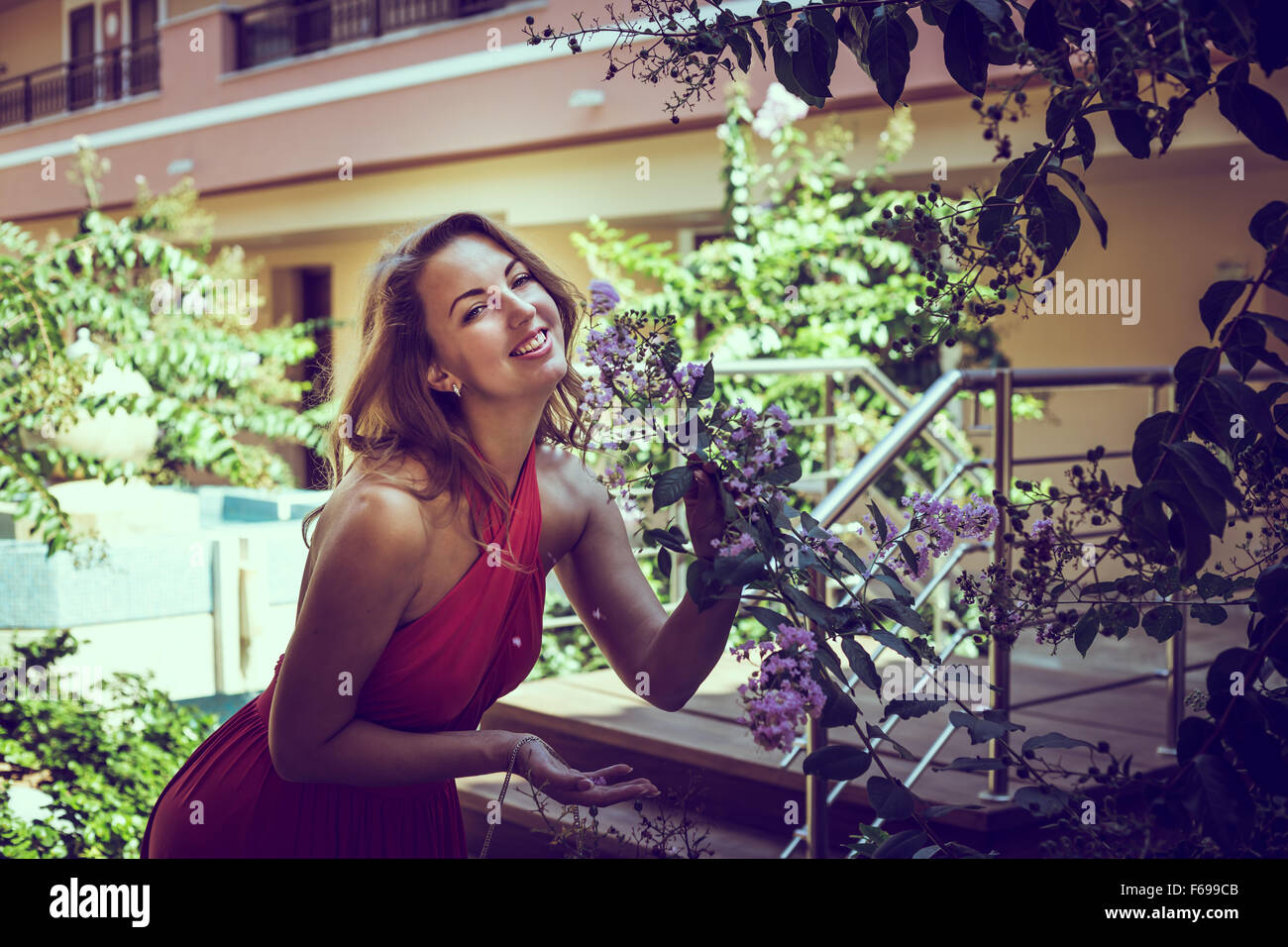 posing enamored couple Stock Photo - Alamy