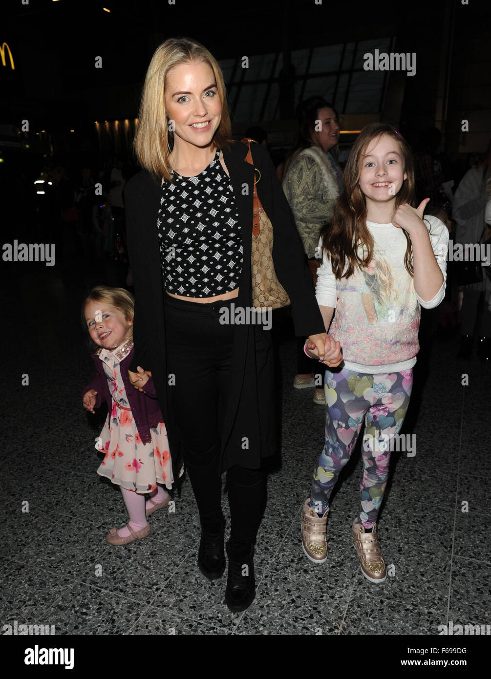 Disney On Ice Press VIP Night At The Manchester Arena Featuring: Steph ...