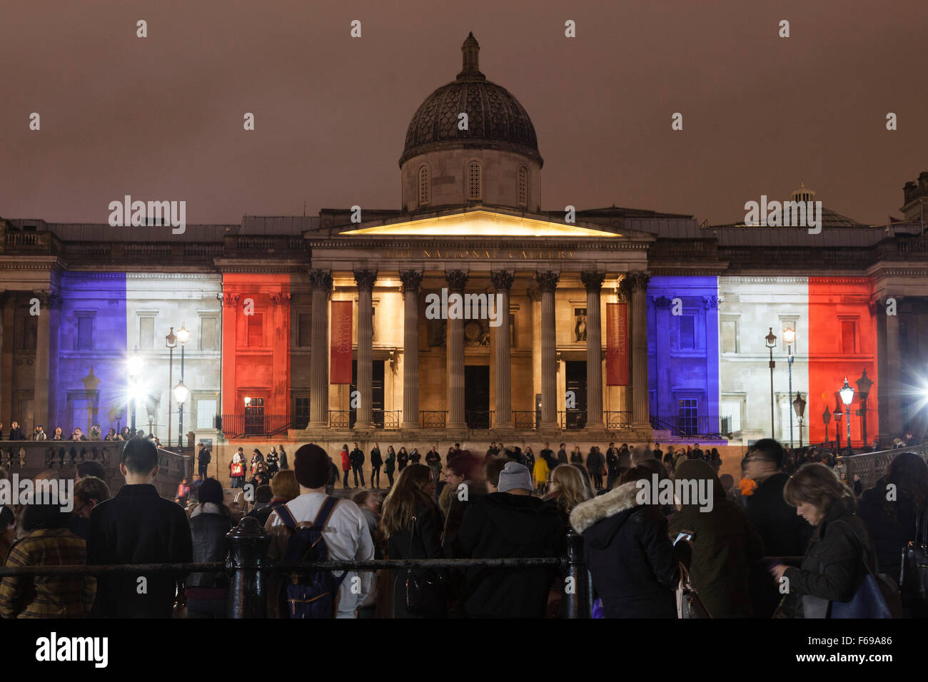 Projected french flag hi-res stock photography and images - Alamy