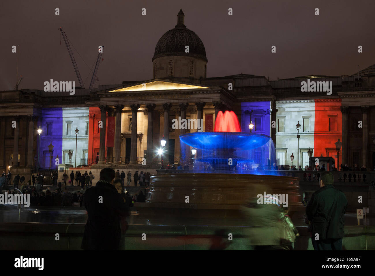 Projected french flag hi-res stock photography and images - Alamy