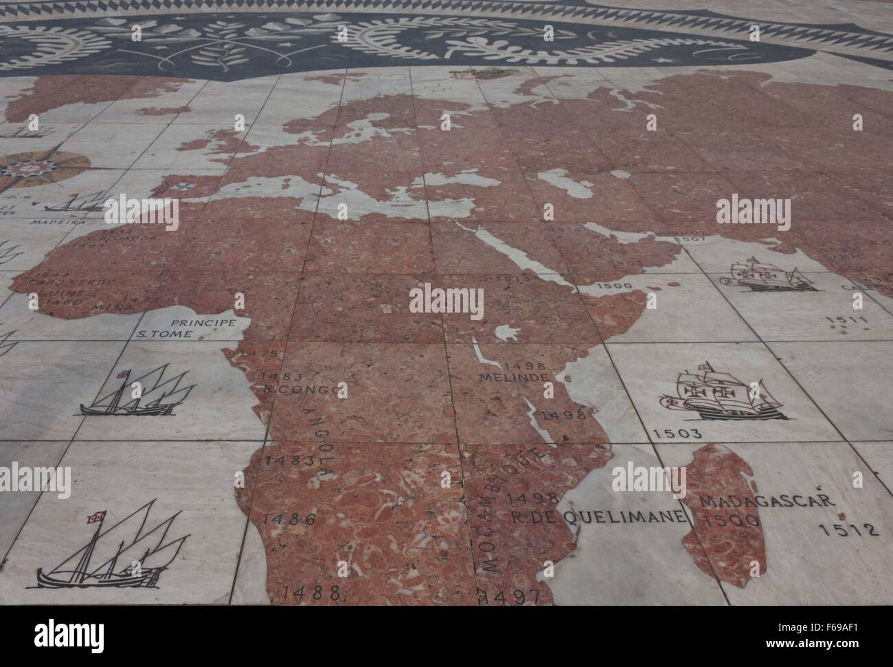 Portuguese rose map hi-res stock photography and images - Alamy