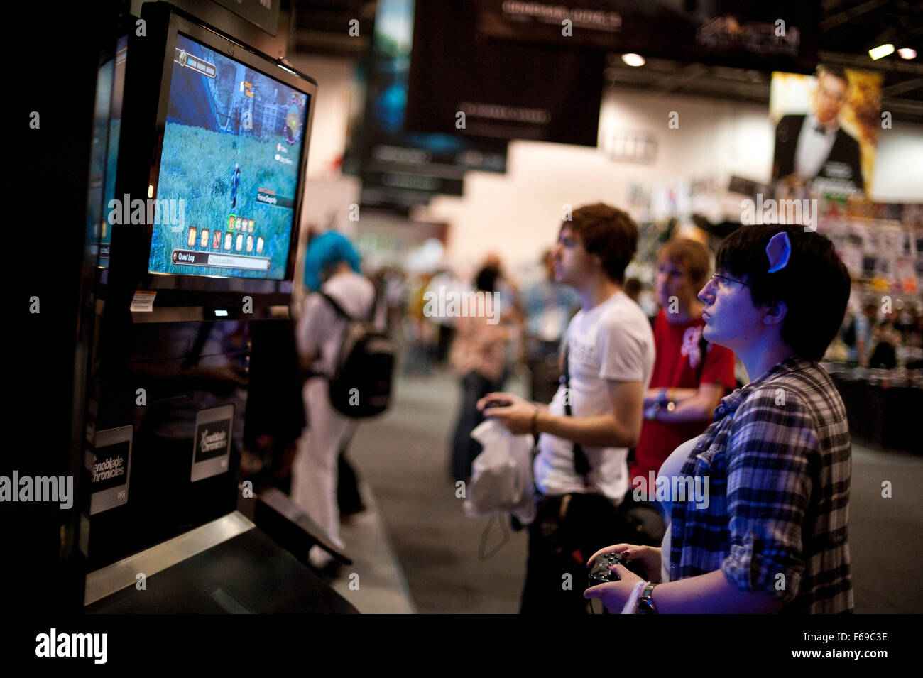 Bi-yearly MCM (Movie, Comic, Media) expo takes place at London's Excel ...