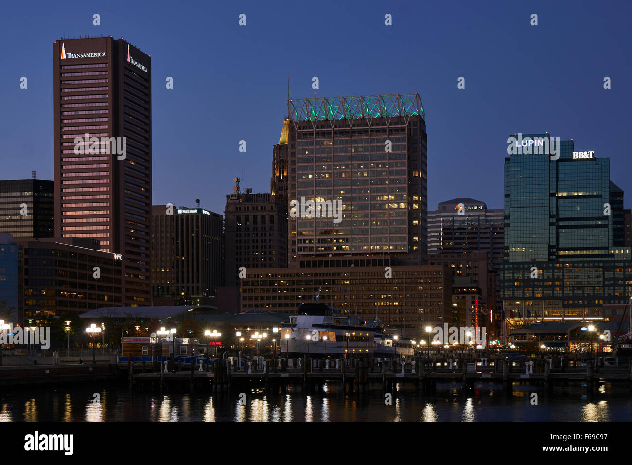 Baltimore city skyline hi-res stock photography and images - Alamy
