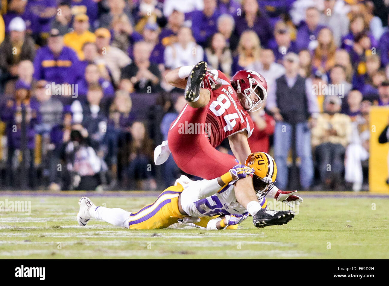 Baton Rouge, LA, USA. 14th Nov, 2015. LSU Tigers safety John Battle (26 ...