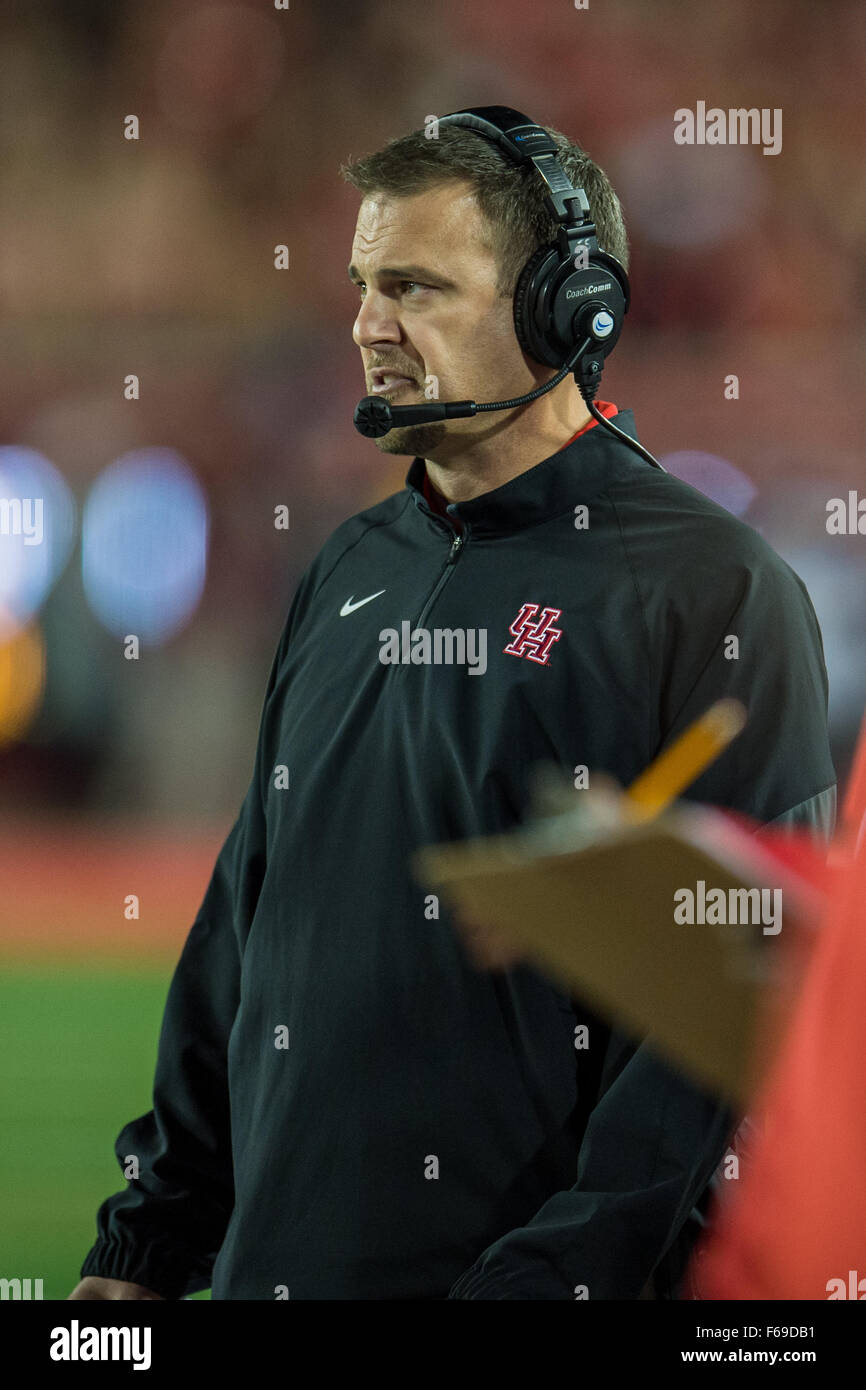 Uh coach tom herman hi-res stock photography and images - Alamy