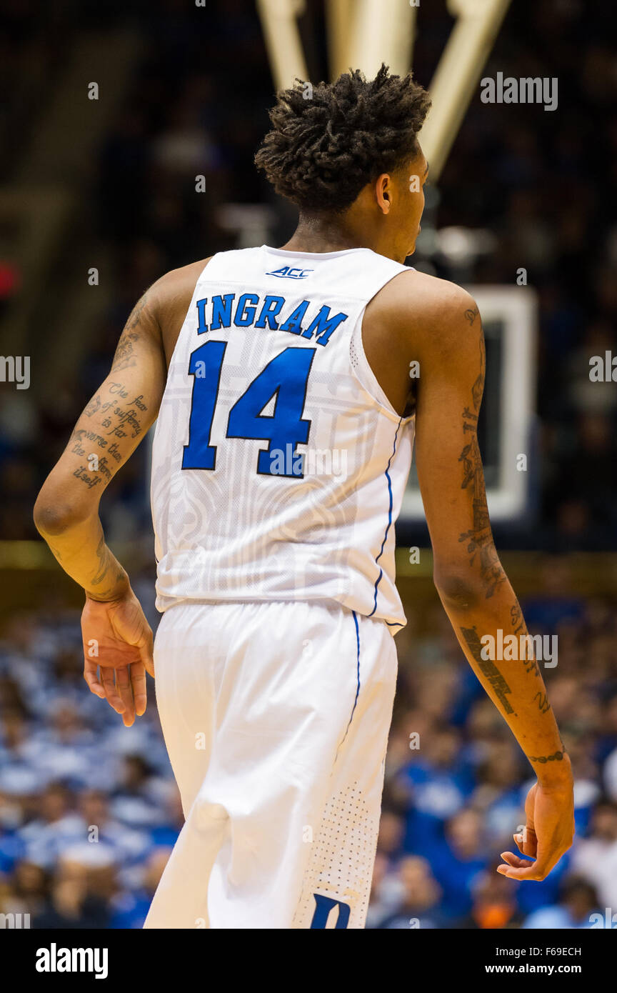 Durham, NC, USA. 14th Nov, 2015. Duke Blue Devils guard Brandon Ingram ...