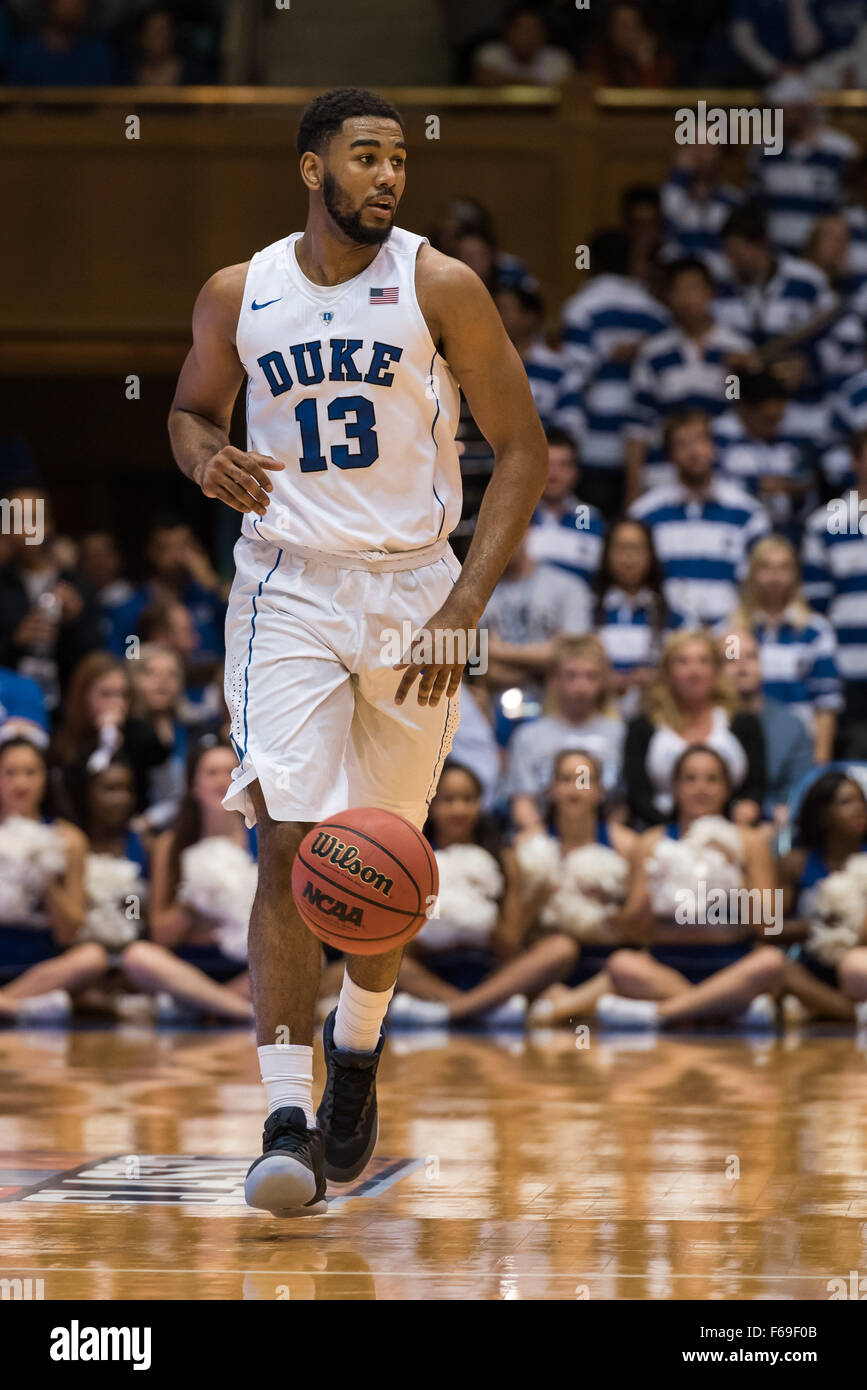 Durham, NC, USA. 14th Nov, 2015. Duke Blue Devils guard Matt Jones (13 ...