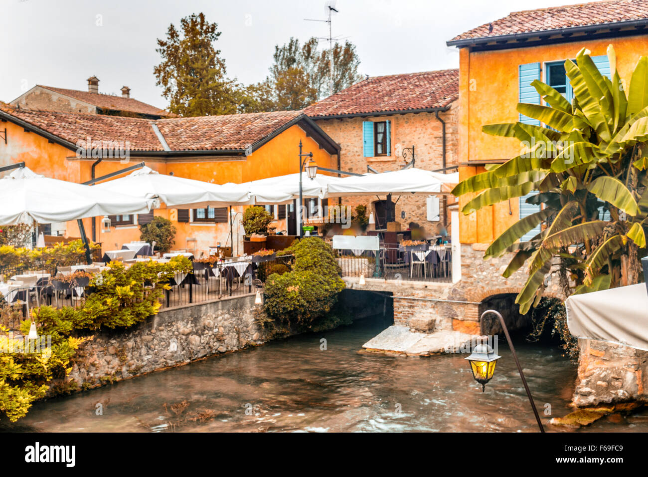 Ancient restaurant typical italian medieval hi-res stock photography ...