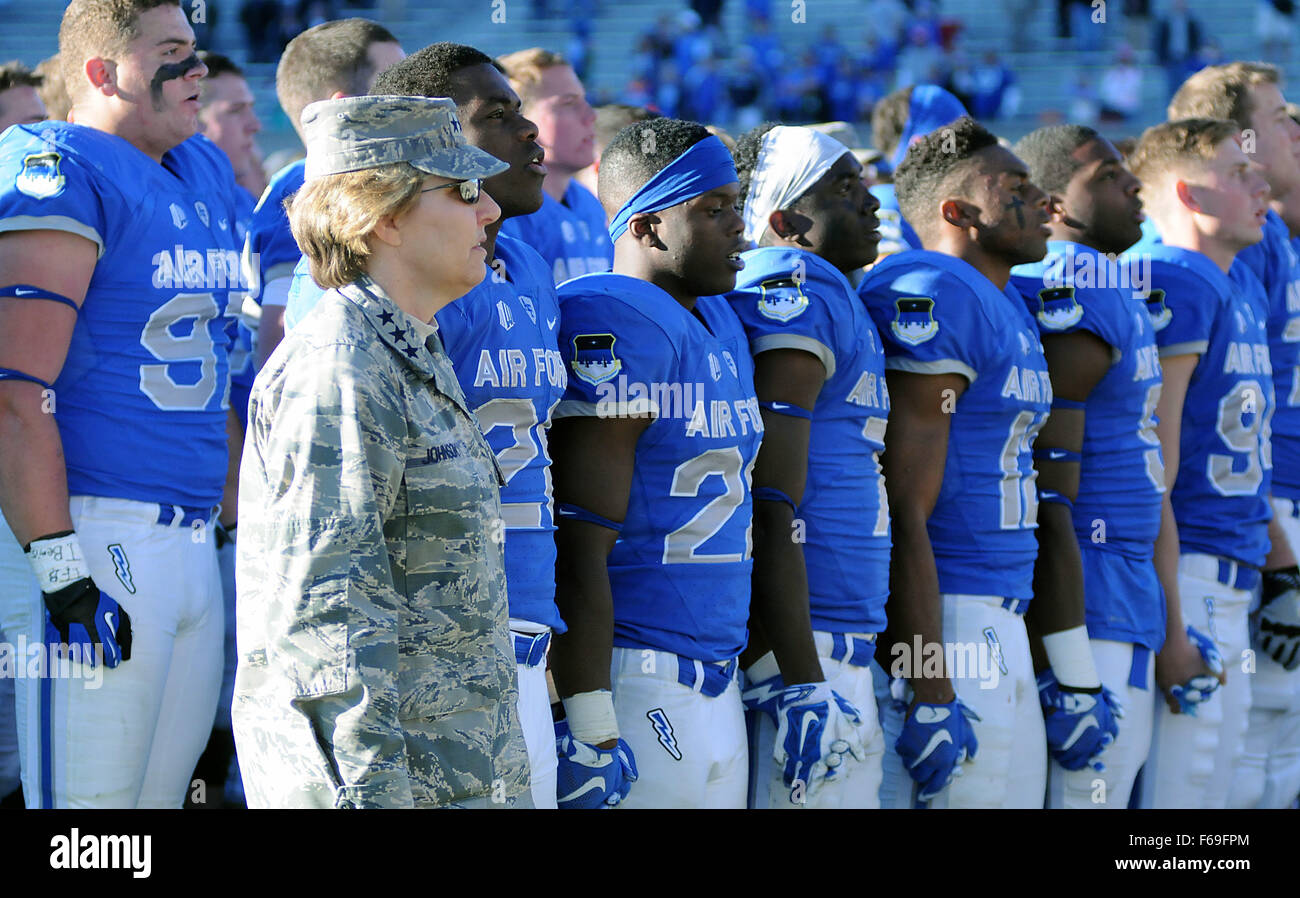 Colorado Springs, Colorado, USA. 14th Nov, 2015. Air Force Academy ...
