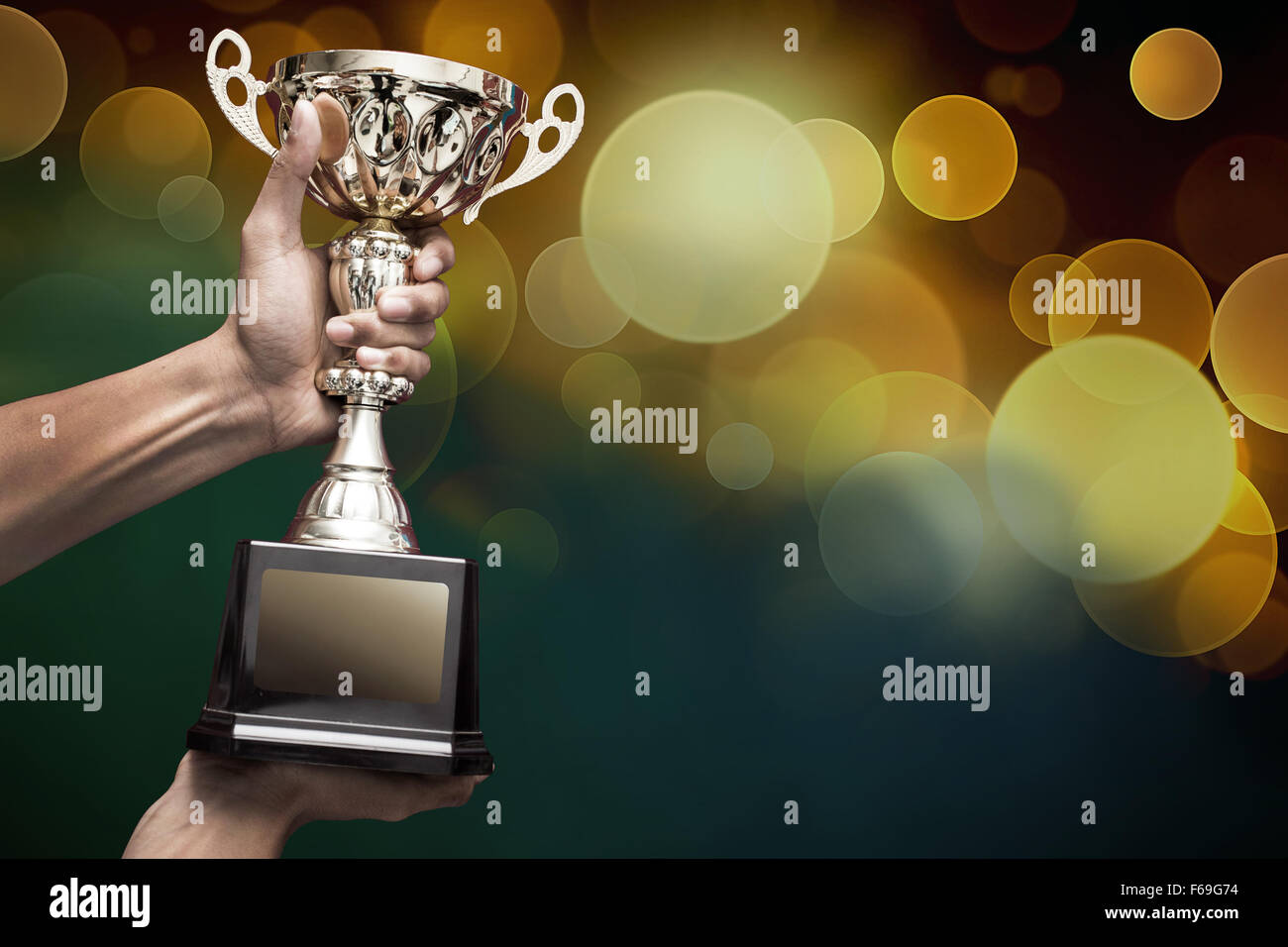 Gold trophy hi-res stock photography and images - Alamy