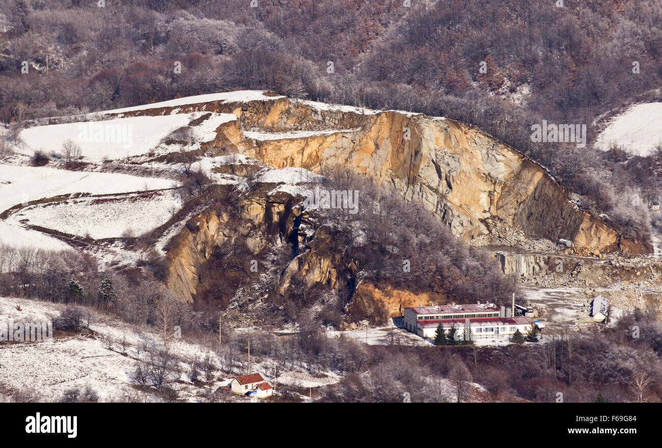 Deep quarry hole hi-res stock photography and images - Alamy