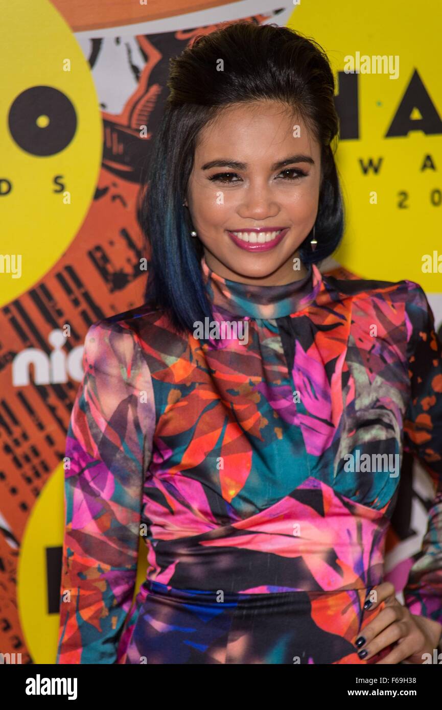 Louriza Tronco at arrivals for 2015 Nickelodeon HALO Awards, Pier 36 ...