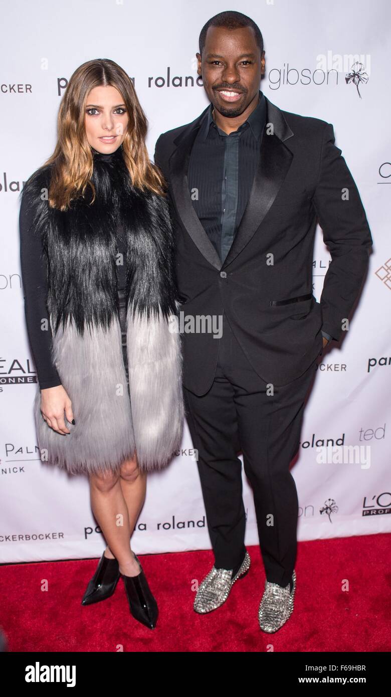 New York, NY, USA. 14th Nov, 2015. Ashley Greene, Ted Gibson at ...