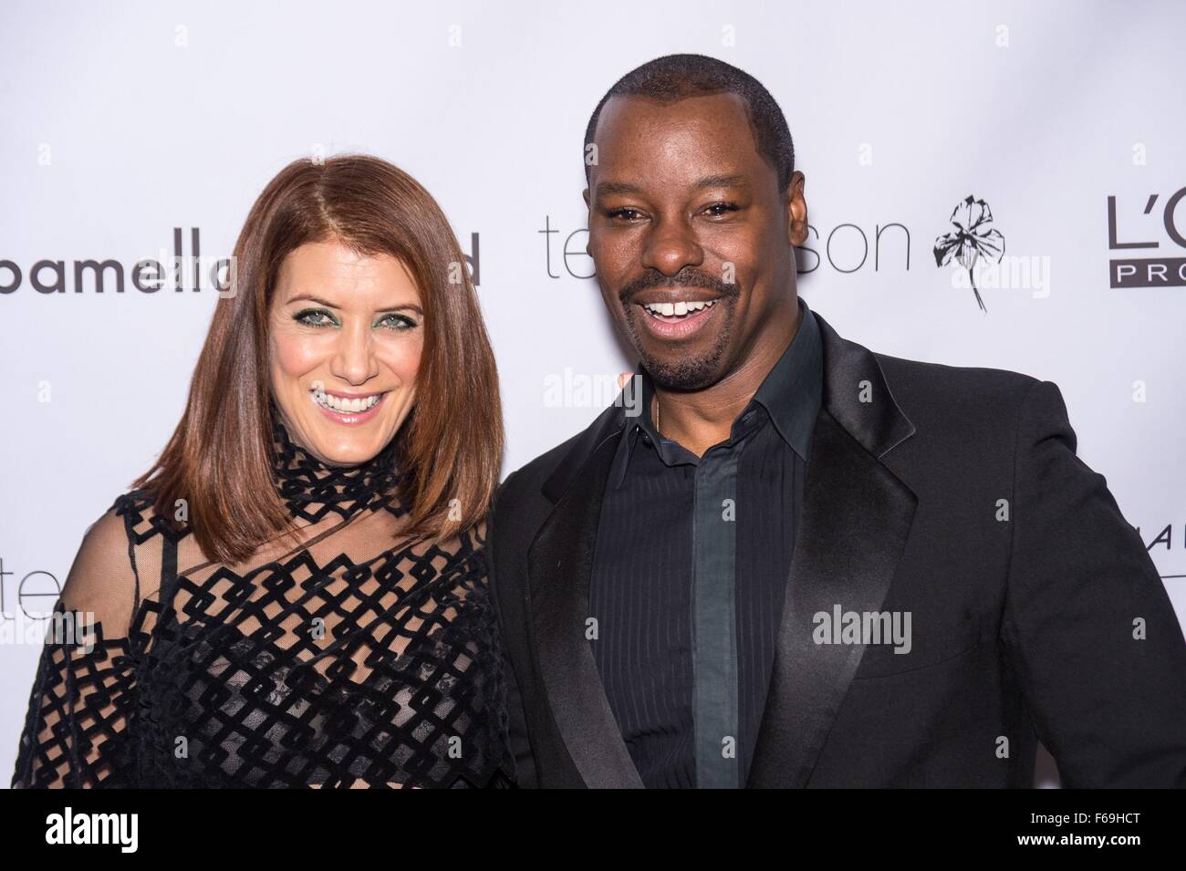 New York, NY, USA. 14th Nov, 2015. Kate Walsh, Ted Gibson at arrivals for Ted Gibson 50th ...